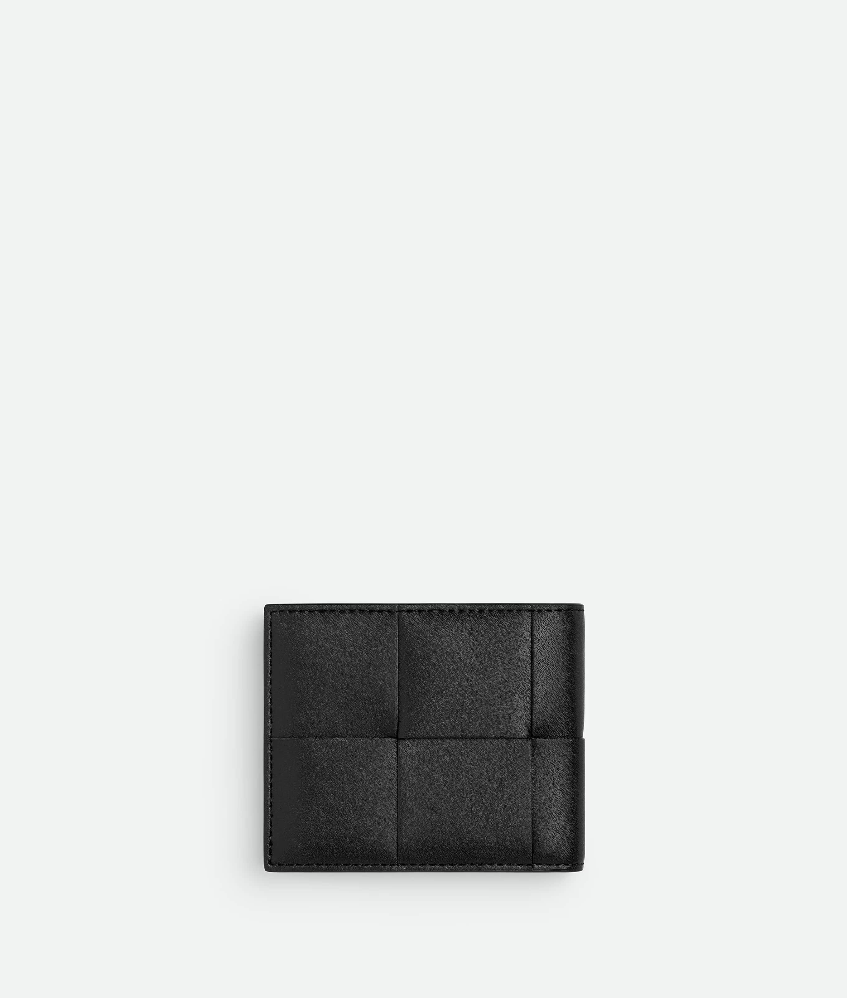 Bottega Veneta Cassette Bi-Fold Wallet With Coin Purse Black – Blank Room