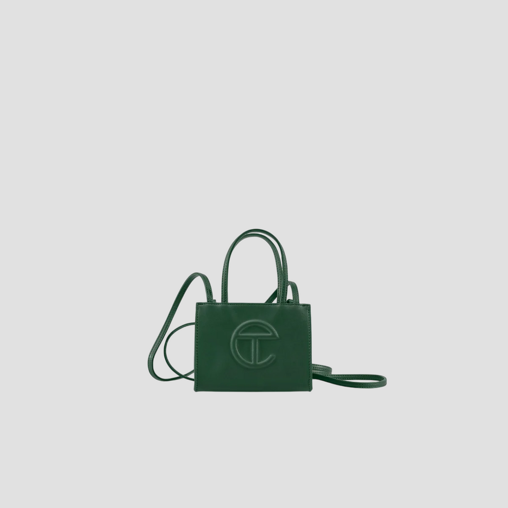TELFAR SMALL SHOPPING BAG DARK OLIVE – Blank Room